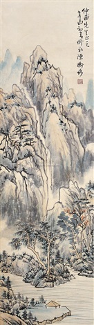 山水 Landscape by Chen Shizeng on artnet