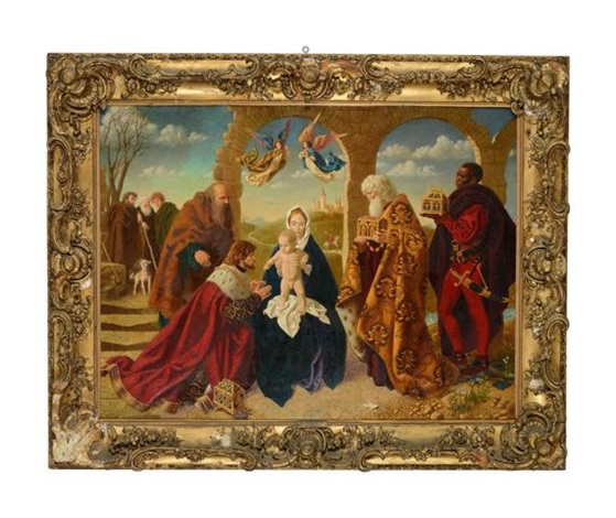 THE ADORATION OF THE MAGI by Frank Cadogan Cowper on artnet