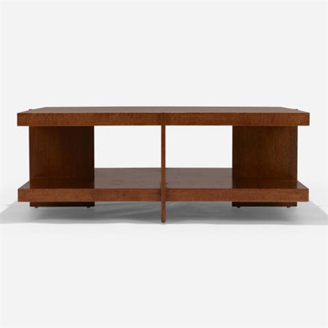 Coffee table by Frank Lloyd Wright on artnet