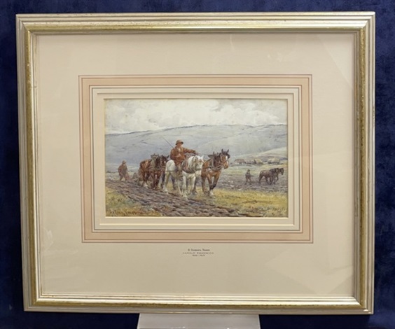 A Sussex Team by Harold Joseph Swanwick on artnet