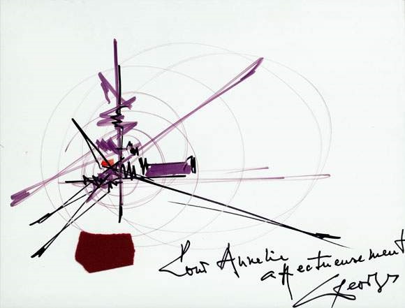 Composition informelle by Georges Mathieu on artnet