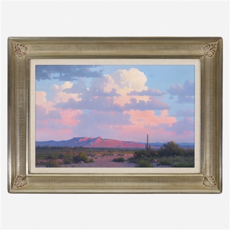 Evening Sky Desert Land by Michael Stack on artnet