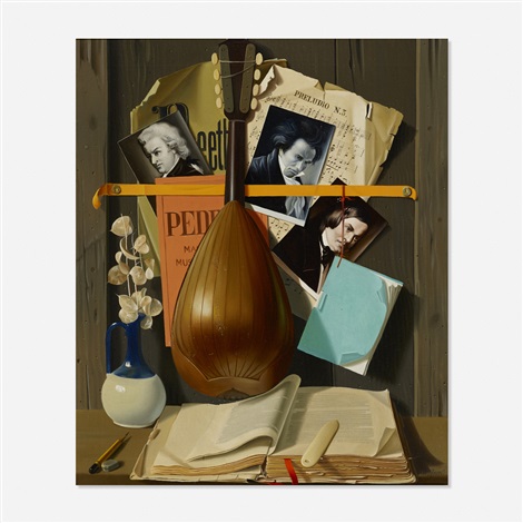 Untitled Still Life with Lute by Alfredo Serri on artnet