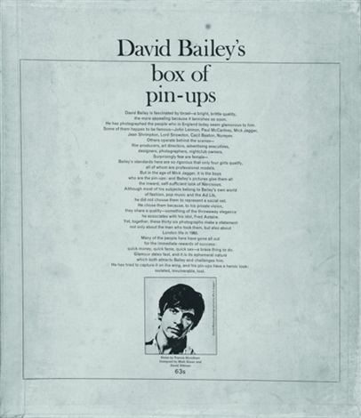 Box of Pin-Ups by David Bailey on artnet
