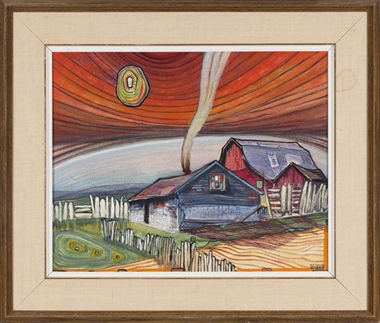 The Long Forgotten Farm by Armand Frederick Vallee on artnet