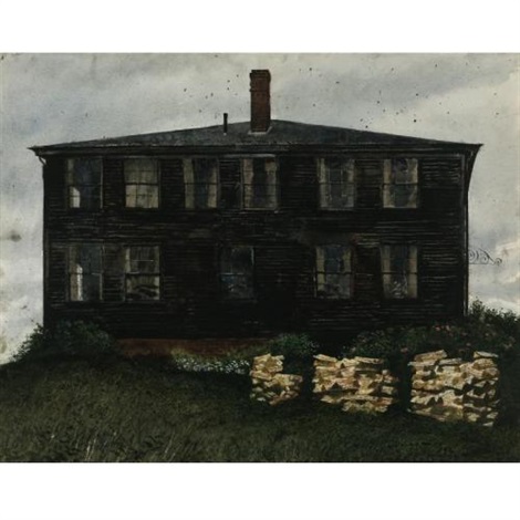 Slayton house by Jamie Wyeth on artnet