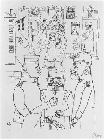 Gott mit uns - Politische Mappe von George Grosz by George Grosz on artnet