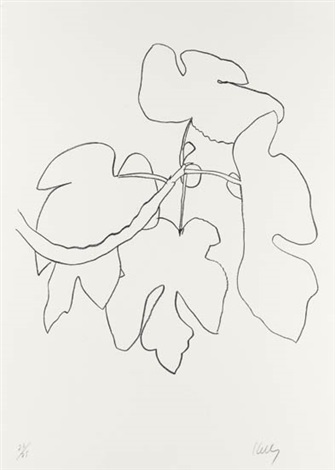 Fig branch by Ellsworth Kelly on artnet