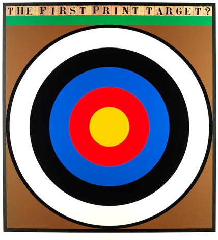 The First Print Target by Peter Blake on artnet