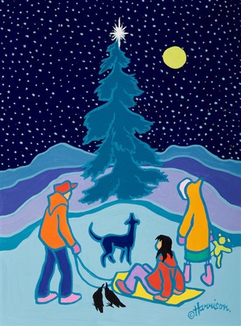 Magic Tree by Ted Harrison on artnet