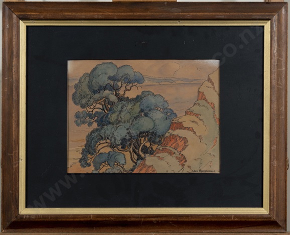 Pohutukawa Tree, Waiheke by Adele Younghusband on artnet