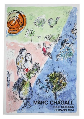 The Four Seasons poster by Marc Chagall on artnet