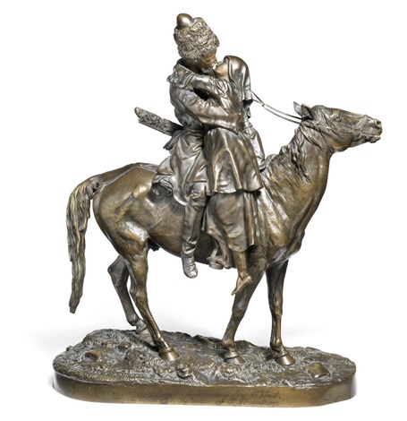 The Farewell Kiss by Evgeny Aleksandrovich Lansere on artnet