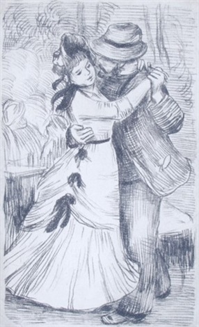 La danse la campagne by Pierre-Auguste Renoir on artnet