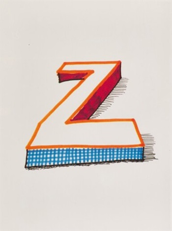 Hockneys Alphabet by David Hockney on artnet