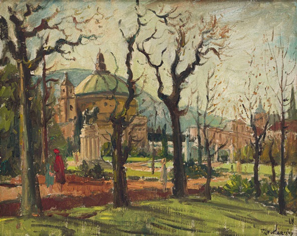 The Synagogue, Gardens, Cape Town by Piet (Pieter Gerhardus) van ...