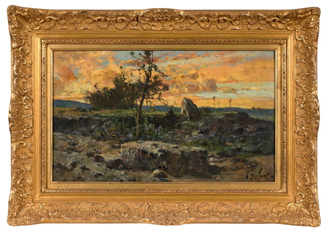 Les rochers de Fontainebleau by Alexandre Defaux on artnet