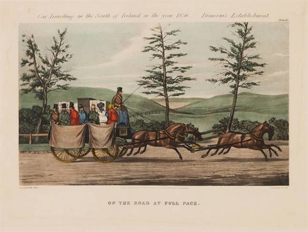 CAR TRAVELLING IN THE SOUTH OF IRELAND IN THE YEAR 1856, BIANCONIS ...