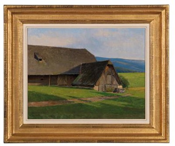A Barn in the Waldviertel by Ferdinand Brunner on artnet