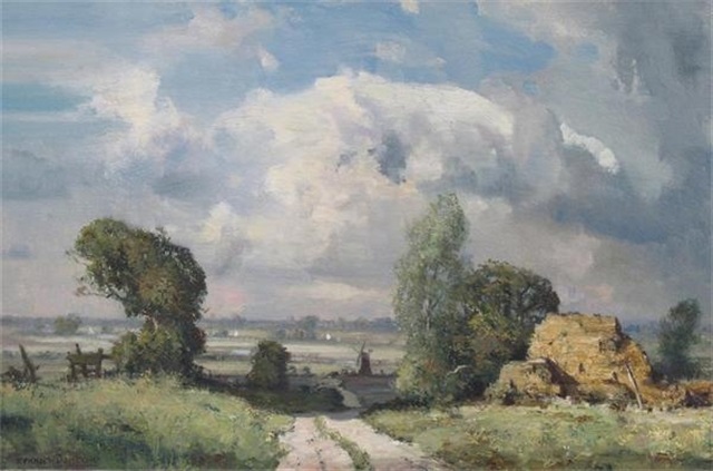 The lane to the marsh by Kenneth Denton on artnet