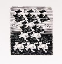 Six Woodcuts by M.C Escher on artnet