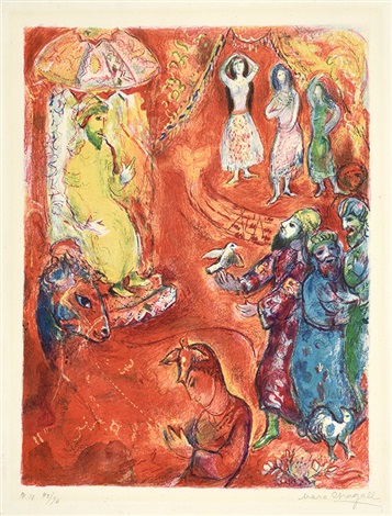 Now the King loved science and geometry and one festival day as he sat ...