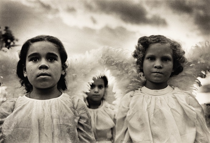 Brasil three communion girls by Sebastião Salgado on artnet