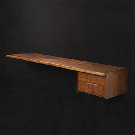 Hanging console by George Nakashima on artnet