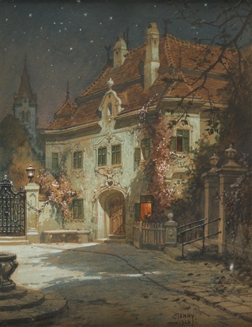 Sommernacht by Georg Janny on artnet