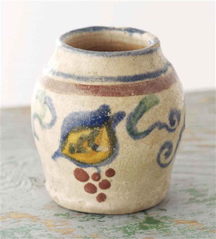 Raku drug jar, St. Ives by Bernard Howell Leach on artnet