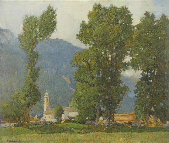 Santa Maria Maggiore in Val Vigezzo by Angelo Pavan on artnet