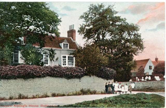 The Elms, house of Rudyard Kipling in Rottingdean, near Brighton by ...