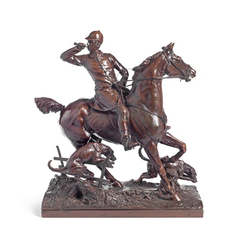 Alfred Adrian Jones MVO British, 1845-1938 A patinated bronze ...