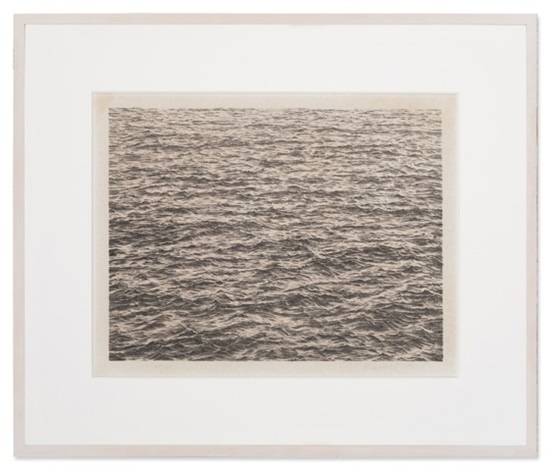 Ocean, from Untitled Portfolio by Vija Celmins on artnet