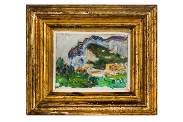 A view of Nerano, on the Amalfi Coast by Paolo Ricci on artnet