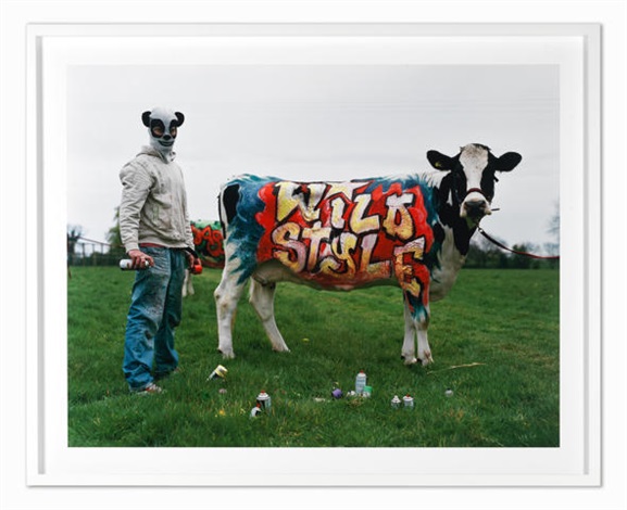 Banksy and His Wild Style Cow. Oxfordshire by Tim Walker on artnet