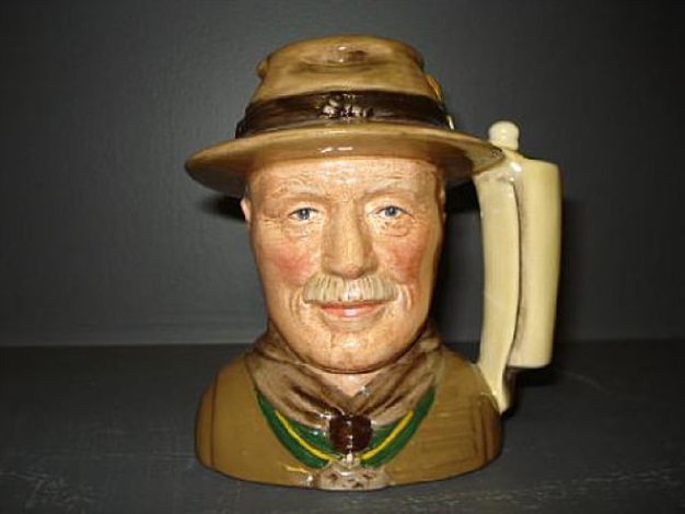 Lord Baden-Powell prototype character jug by Royal Doulton (Co.) on artnet