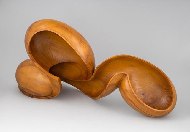 osage orange convoluted form. by Hunt Clark on artnet