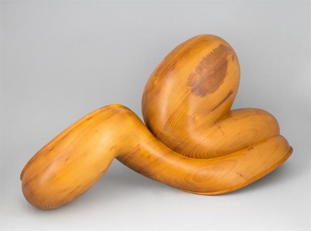 osage orange convoluted form. by Hunt Clark on artnet