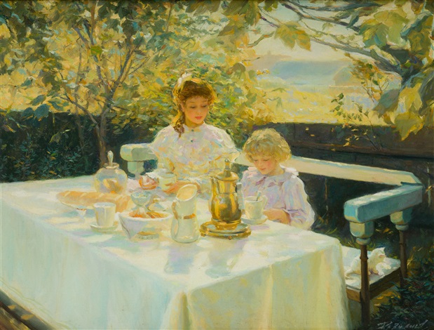El desayuno by Konstantin Razumov on artnet