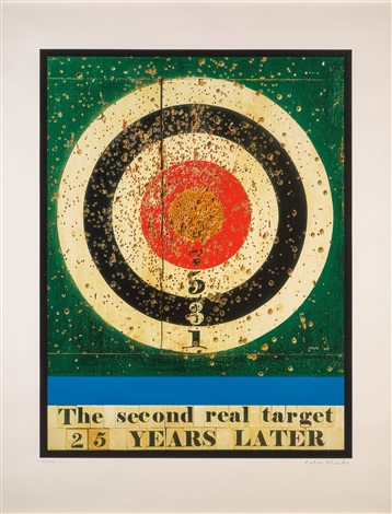 The Second Real Target 25 Years Later by Peter Blake on artnet