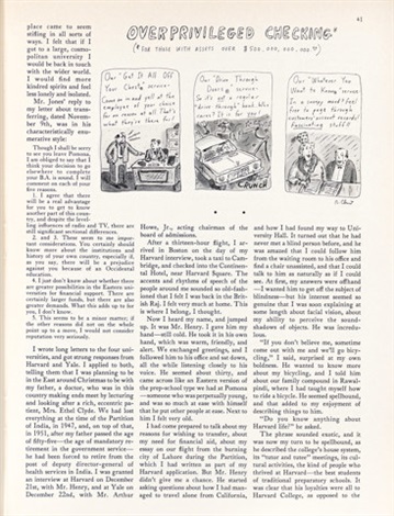 Overprivileged Checking. by Roz Chast on artnet