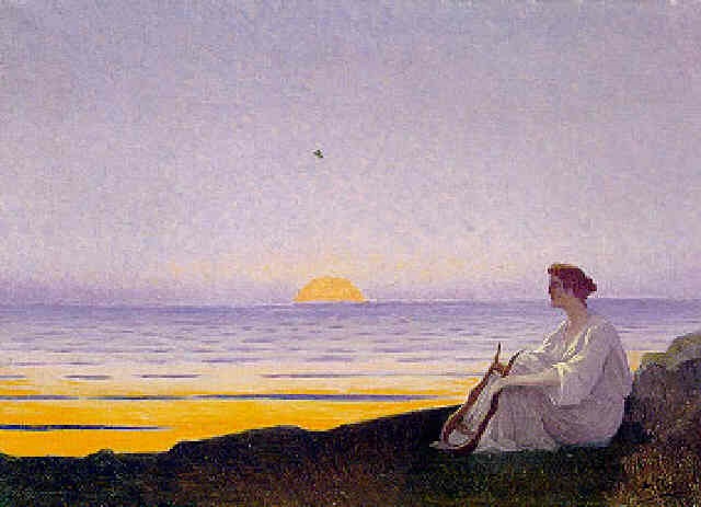 La muse du soir by Alphonse Osbert on artnet