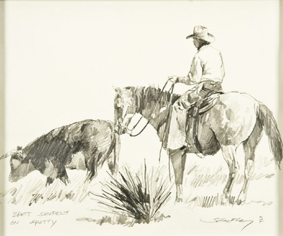 Brett shufelt on spotty by Robert (Shoofly) Shufelt on artnet