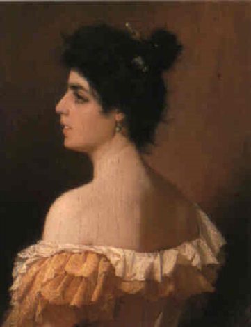 A young beauty by Alexander (Aleksandr) Antonovich Rizzoni on artnet