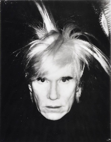 Self Portrait - Fright Wig by Andy Warhol on artnet