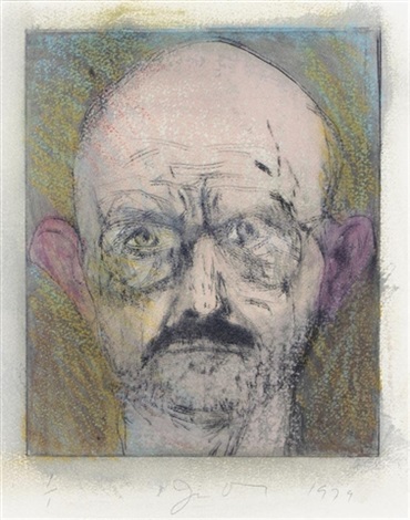 Self-portrait by Jim Dine on artnet