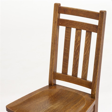 Dining chairs model 1921, set of six by Charles P. Limbert Co on artnet