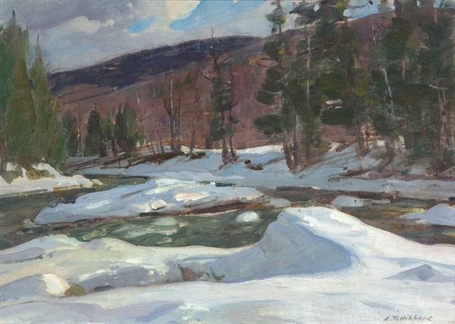Early spring Vermont by Aldro Thompson Hibbard on artnet