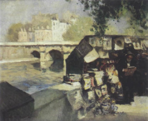 Les quais à Paris by Rene Zimmermann on artnet